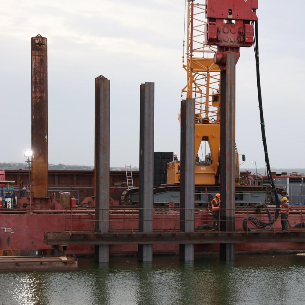 Sustainable ports | ArcelorMittal Sheet Piling